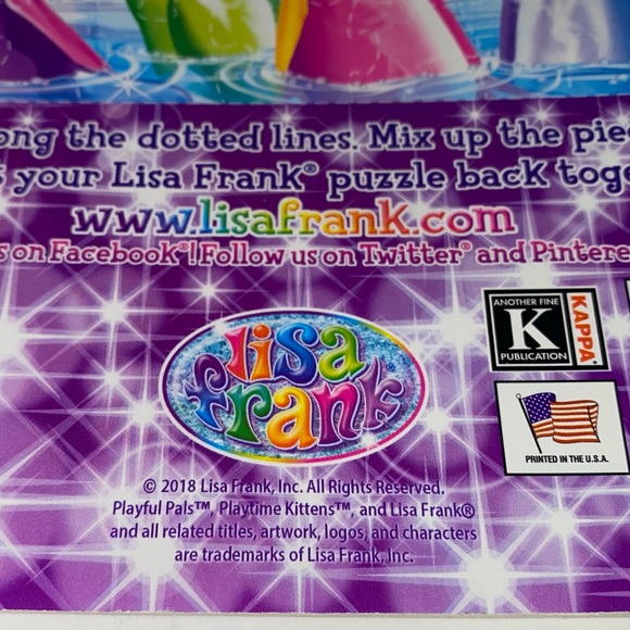 Lisa Frank | Design | Lisa Frank Playtime Kittens Coloring And Activity ...